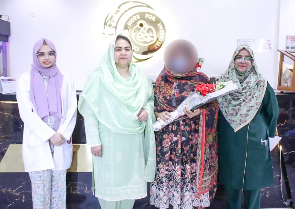 Mr. Mehdi Hassan & Mrs Faiza Batool FET Positive Patient After 3 Years ...